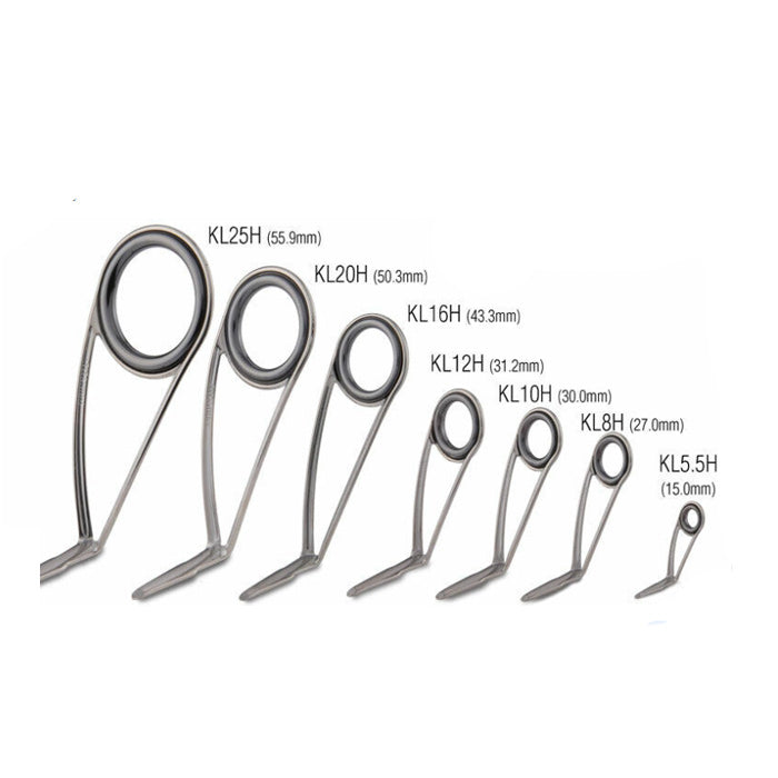 Fuji KL Titanium SiC Single Foot Guide (T-KLSG) for Rod building – Duri ...